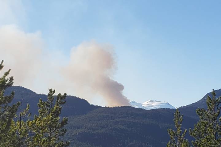 Crews battles wildfire in Squamish Valley | North Shore Daily Post
