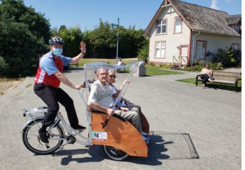 Free trishaw rides on Spirit Trail for mobility challenged people ...