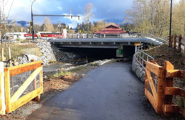 Mosquito Creek Bridge Pedestrian Underpass closed | North Shore Daily Post