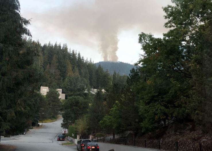 Wildfire service responding to fire near Cypress Mountain | North Shore ...