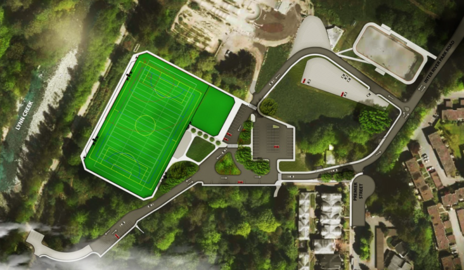 Work Begins on New Artificial Turf Field in North Vancouver